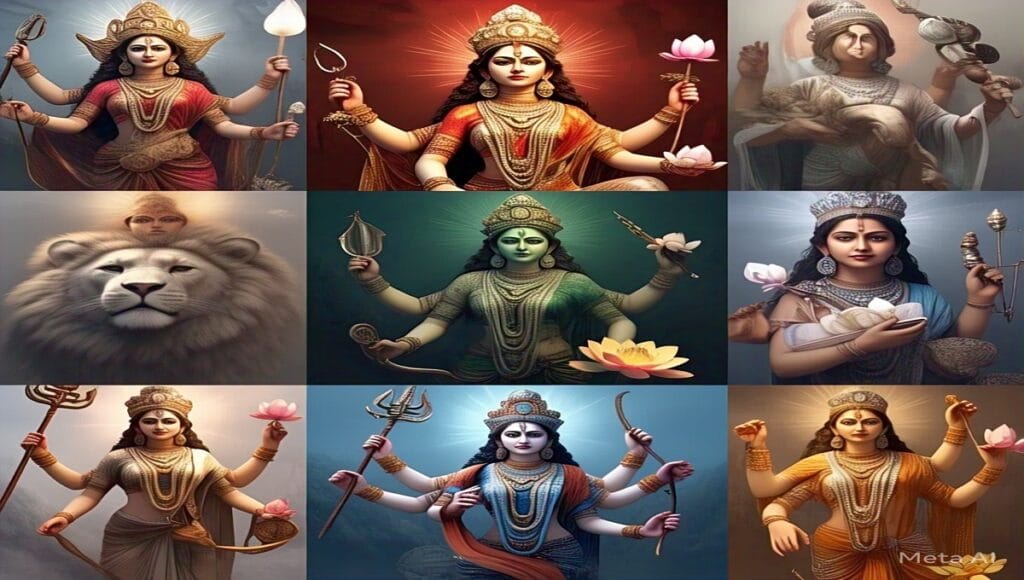 The Story of the Nine Forms of Goddess Durga: Complete Guide to ...